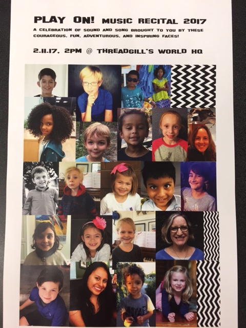 2017 Student Recital at Threadgills World HQ – Music Lessons Austin, Texas